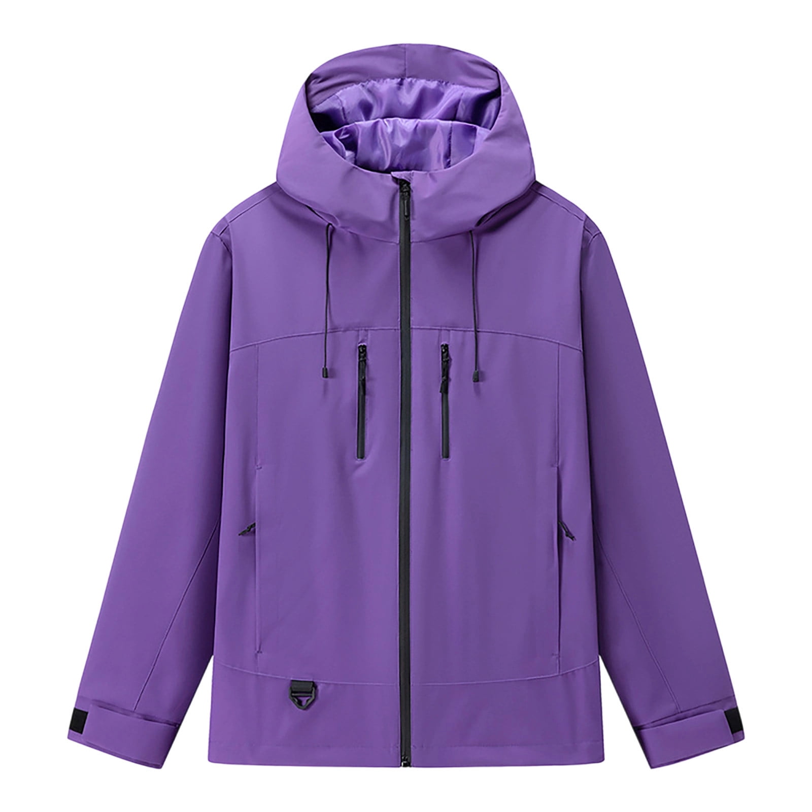 VEKDONE Rain Hoodie Jacket for Women Fall Loose Fit Lightweight ...