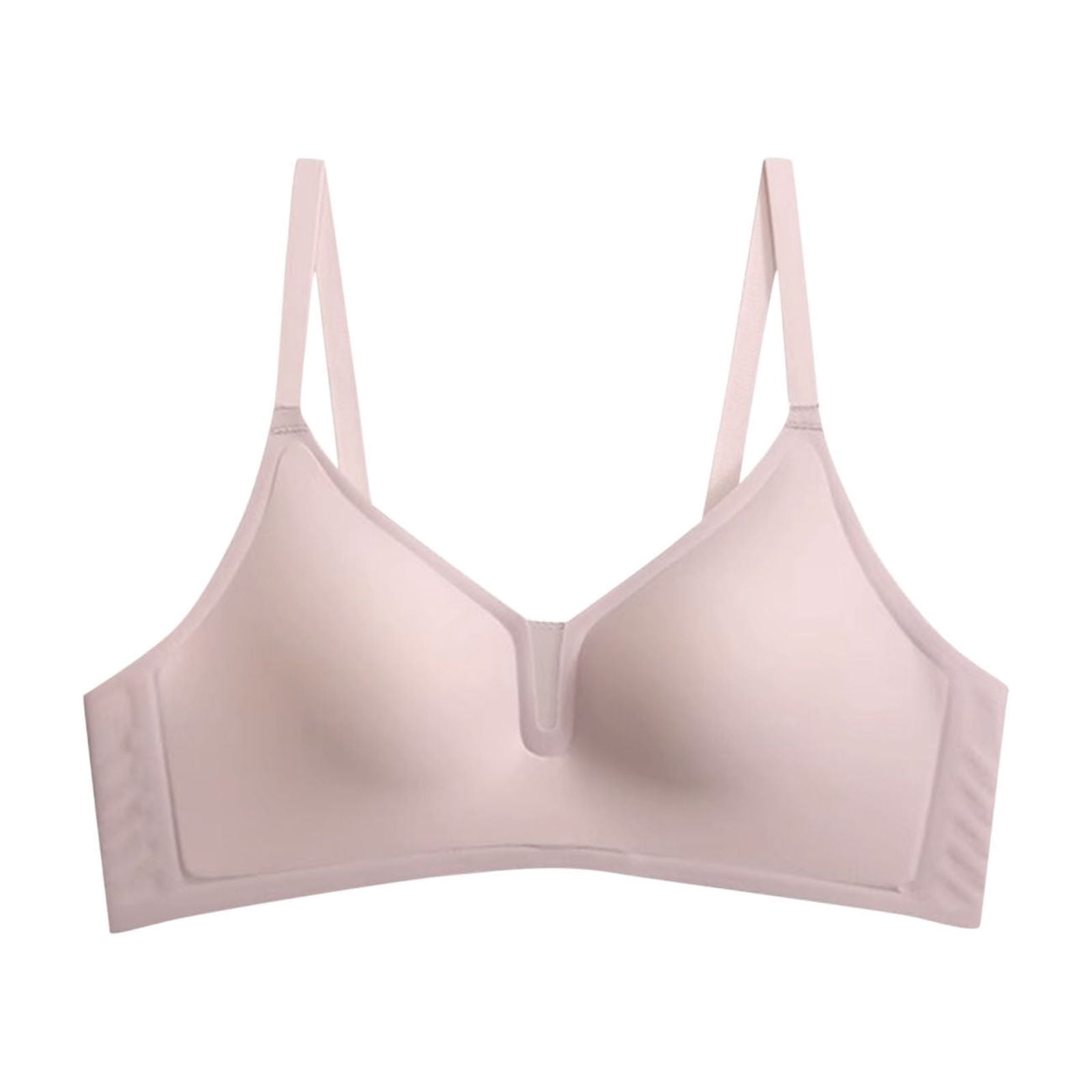 VEKDONE Solid Color Seamless Bra Sexy Bralettes Womens Wireless ...