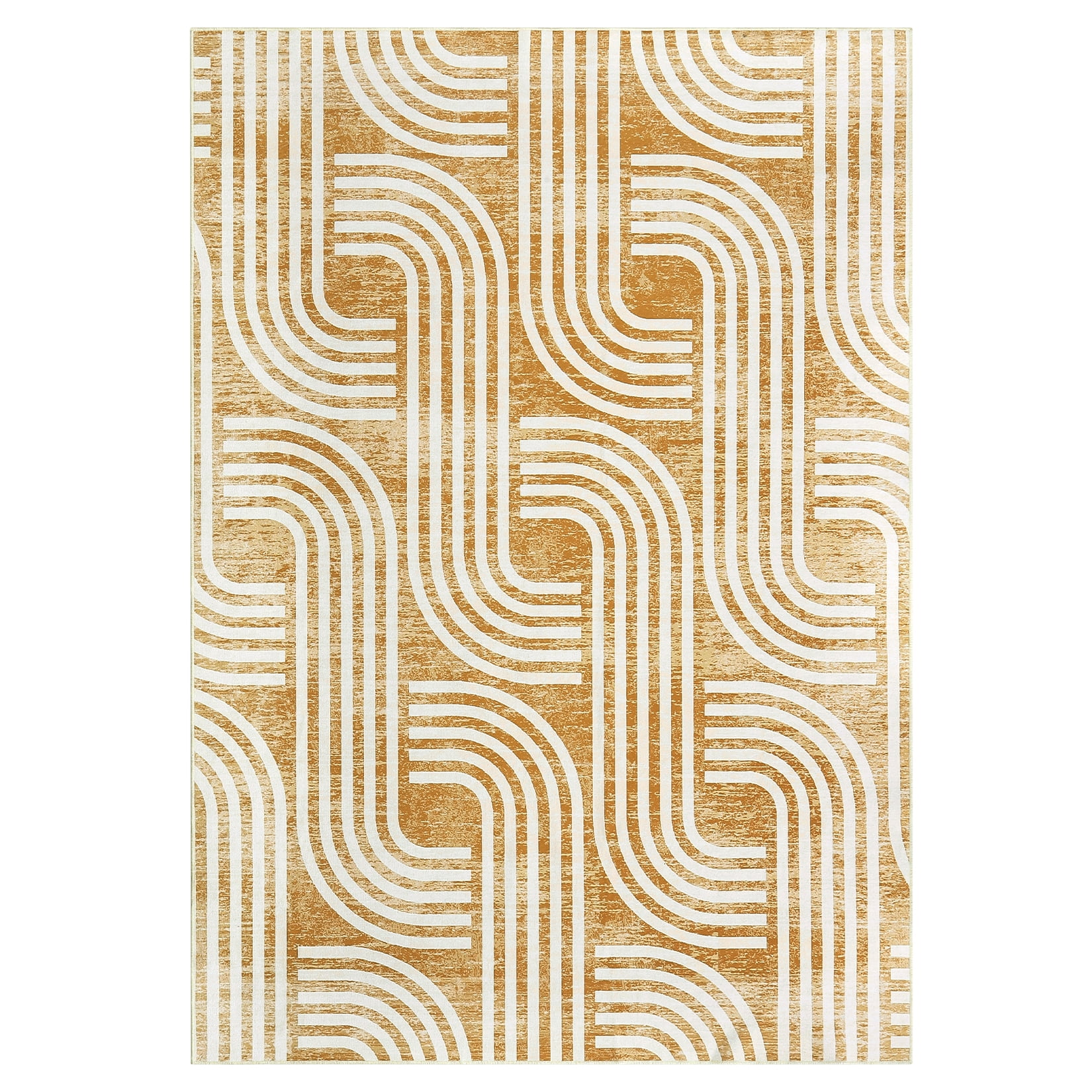 VELBAY Modern Arch Pattern Area Rug, Soft Living Room Rug for Home ...