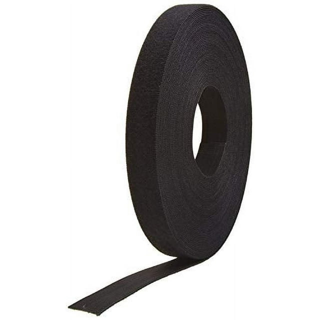 Velcro® Brand ONE-WRAP® Tape – 1/2 in x 75 ft (25 Yards), Black ...