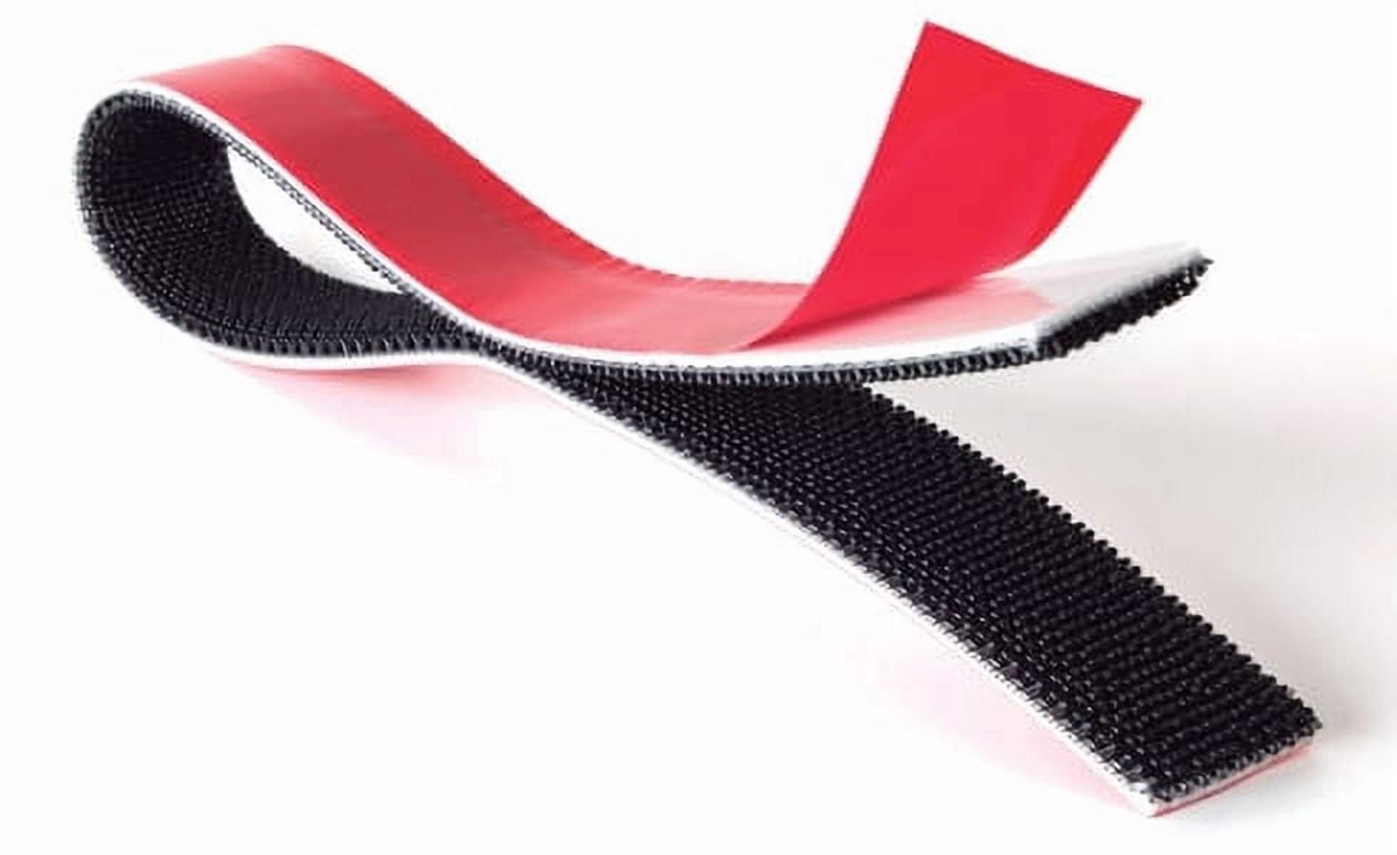 VELCRO Brand ALFA-LOK Reclosable Fastener, Black, 1" W (Mated) with ...