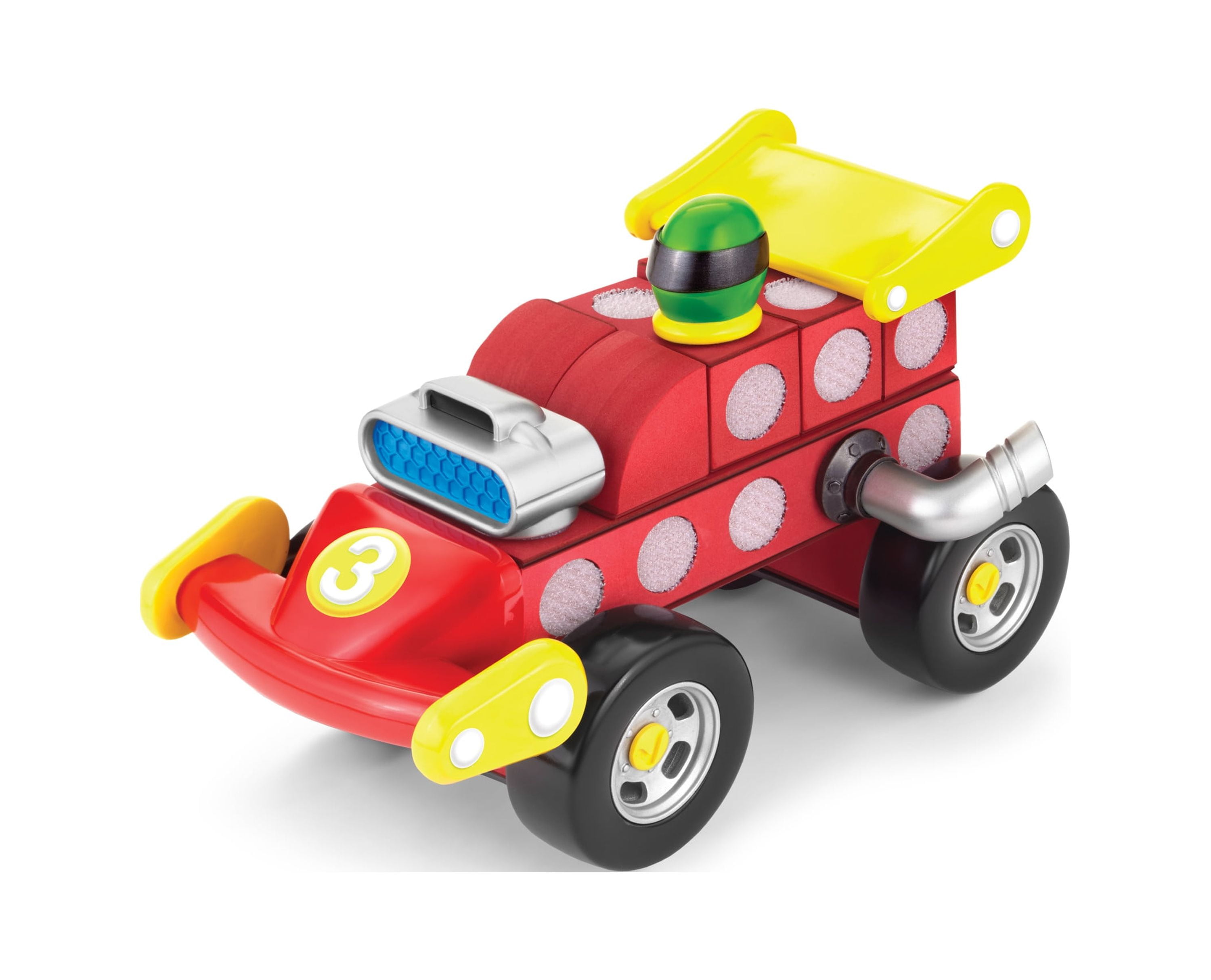 VELCRO® Brand BLOCKS? Formula Race Car - Walmart.com
