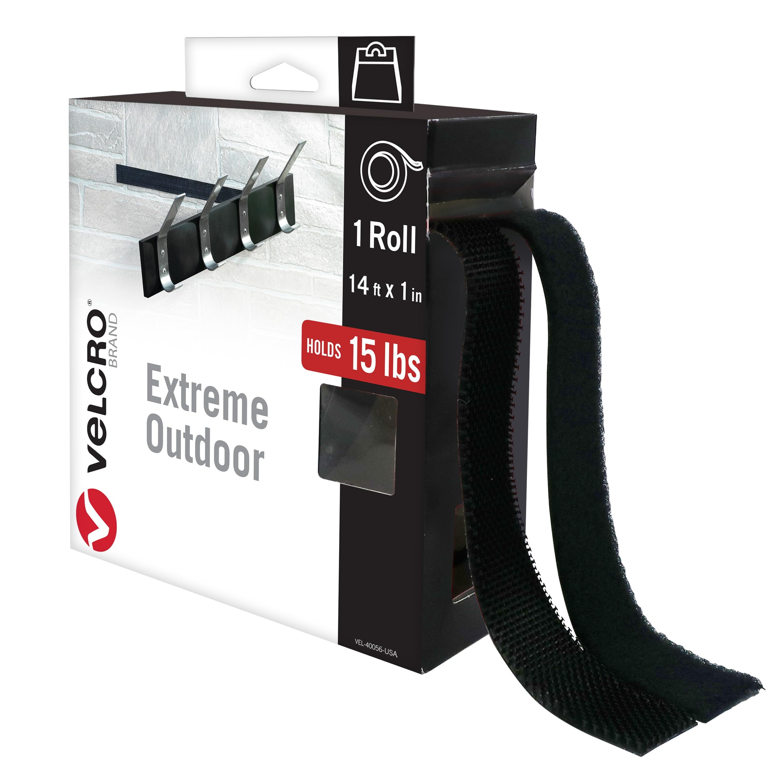 VELCRO Brand Extreme Outdoor Double Sided Mounting Tape | Holds up to ...