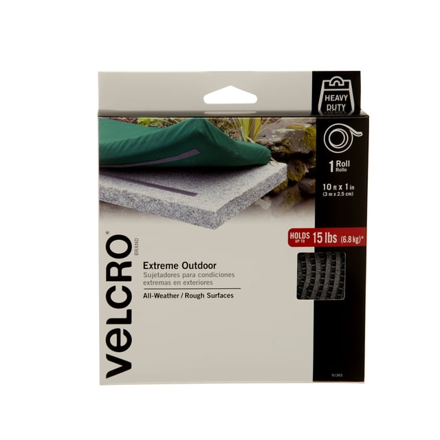 VELCRO Brand Extreme Outdoor Heavy Duty Tape Holds 15 lbs, Strong ...
