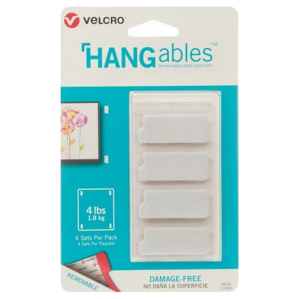 VELCRO Brand HANGables | Removable Wall Fasteners | Decorate Without ...