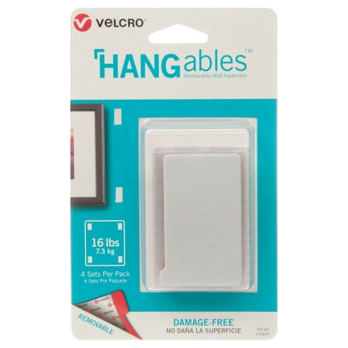 VELCRO Brand HANGables | Removable Wall Fasteners | Decorate Without ...