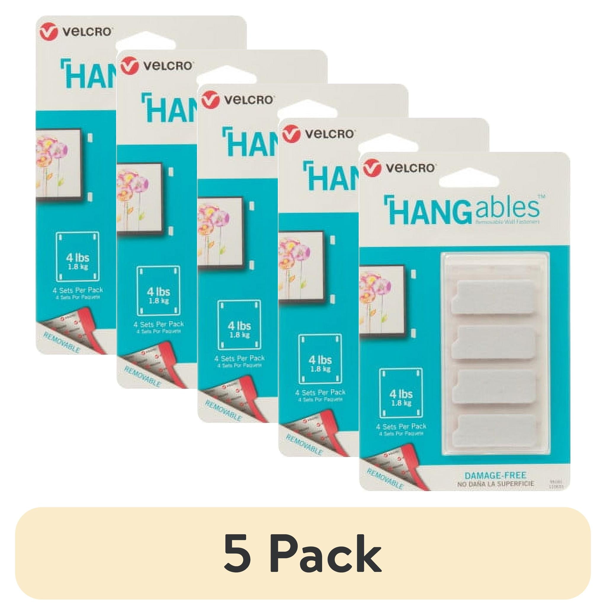 (5 pack) VELCRO Brand HANGables | Removable Wall Fasteners | Decorate ...