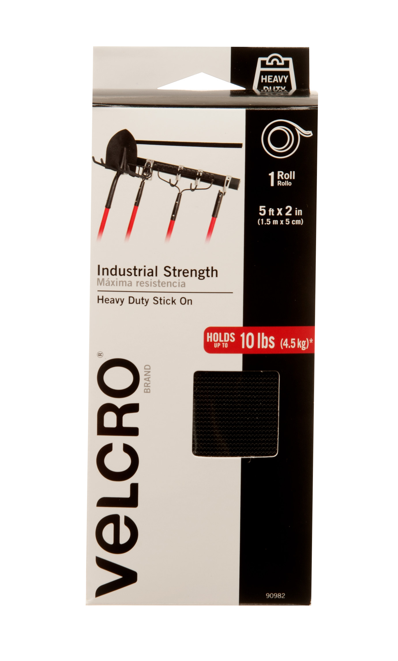 Velcro, Vek91841, Industrial-Strength Extreme Strips, 10 Per Pack ...