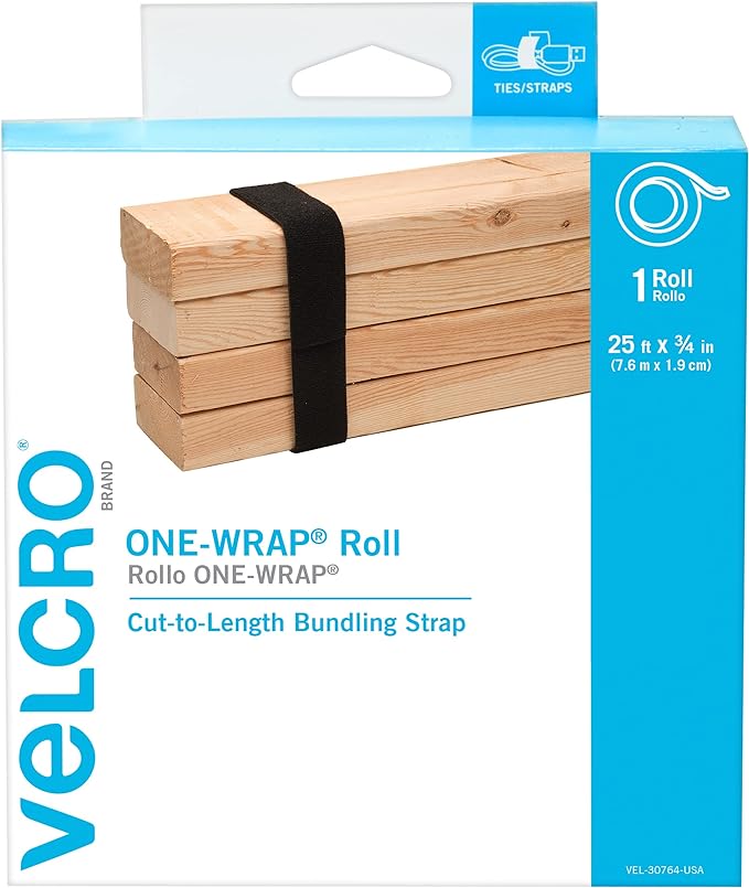 VELCRO Brand ONE-WRAP Bundling Ties – Reusable Fasteners for Keeping ...