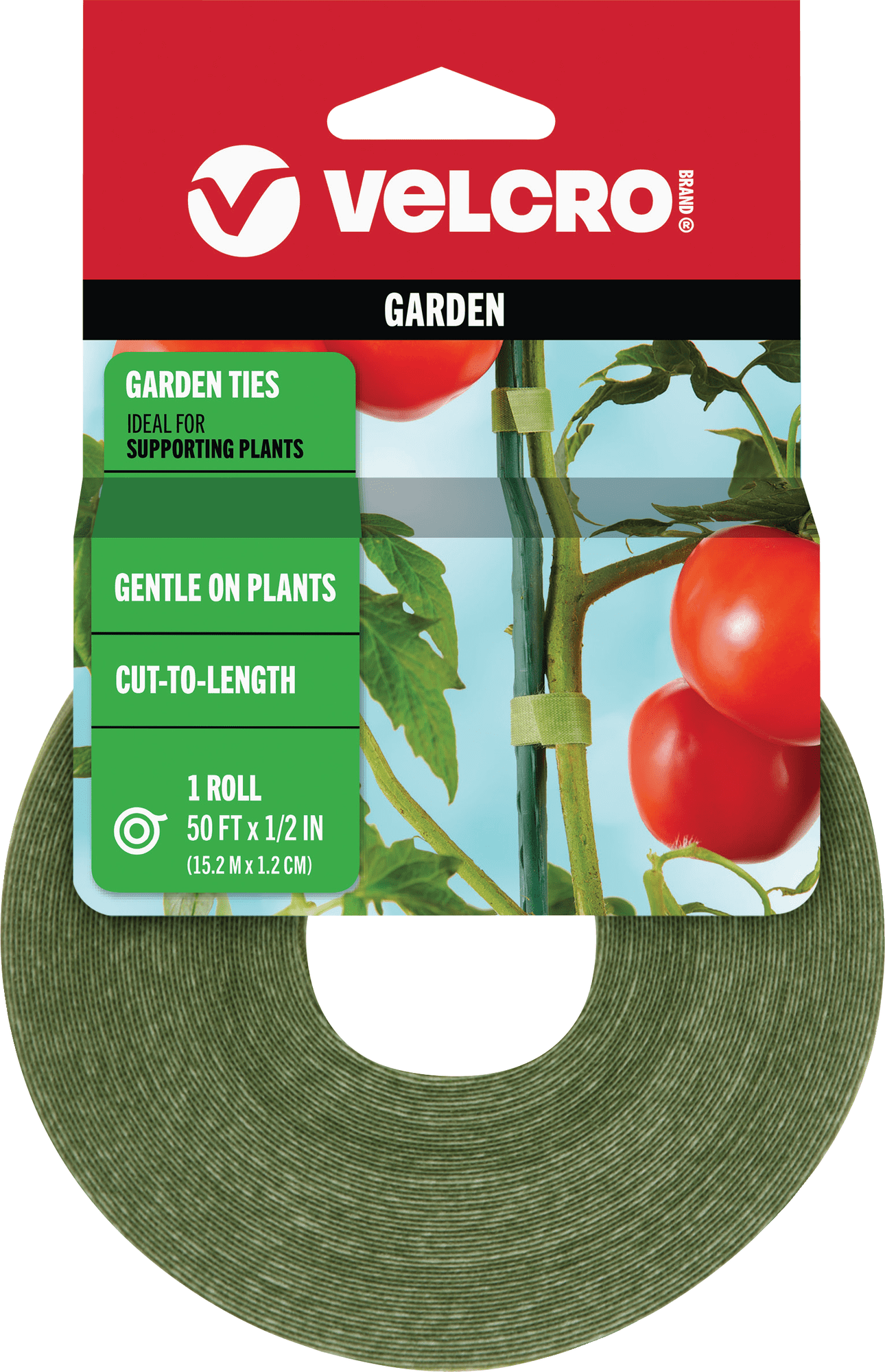 VELCRO Brand One-Wrap Green Garden Tie - Pack of 4 — Residential Use ...
