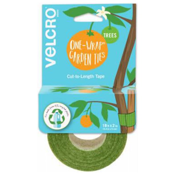 VELCRO One-Wrap, 2 In. x 18 Ft. Twist Ties Green - Walmart Business ...