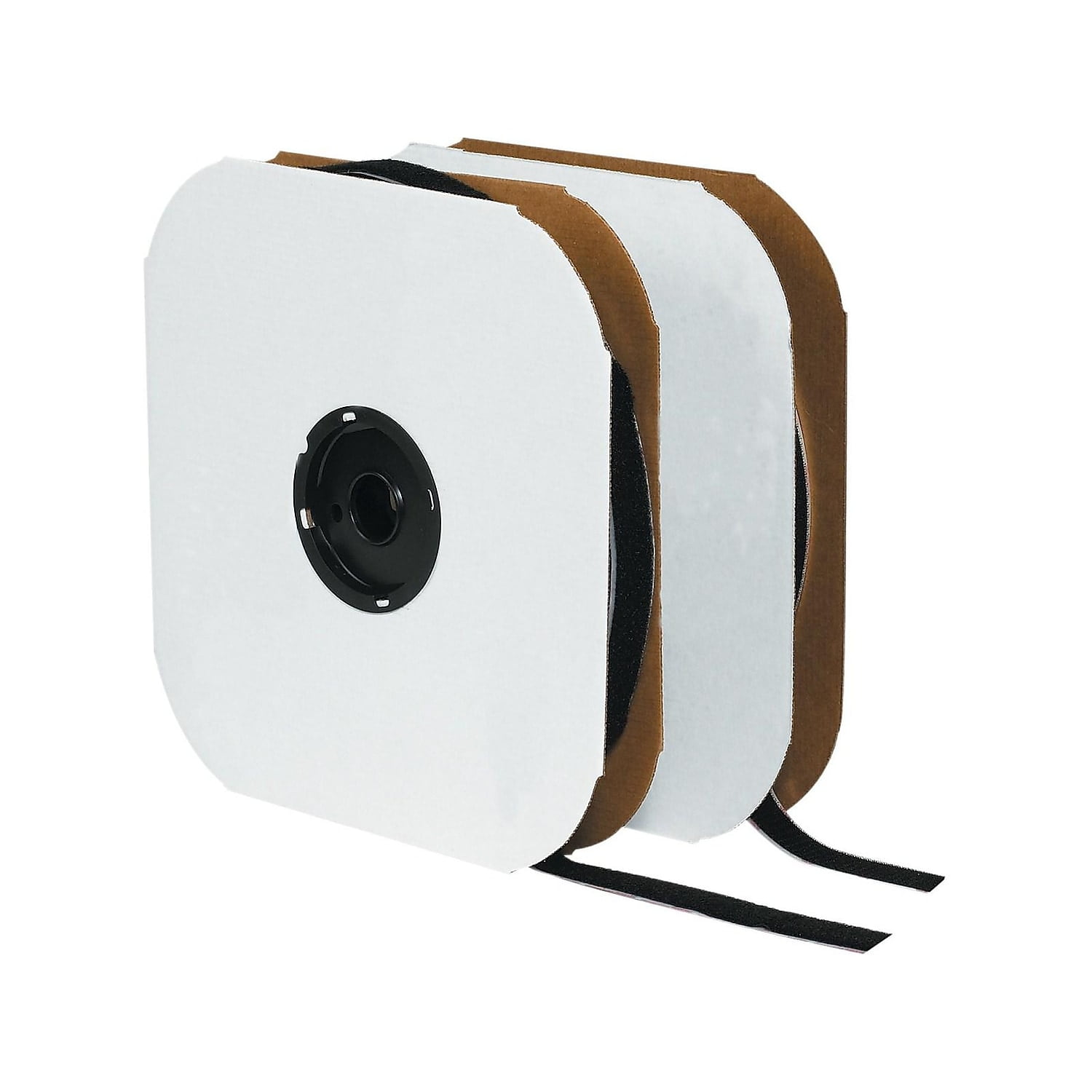 VELCRO Brand Velcro Tape Individual Strips Loop 1 1/2" x 75' Black 1 ...