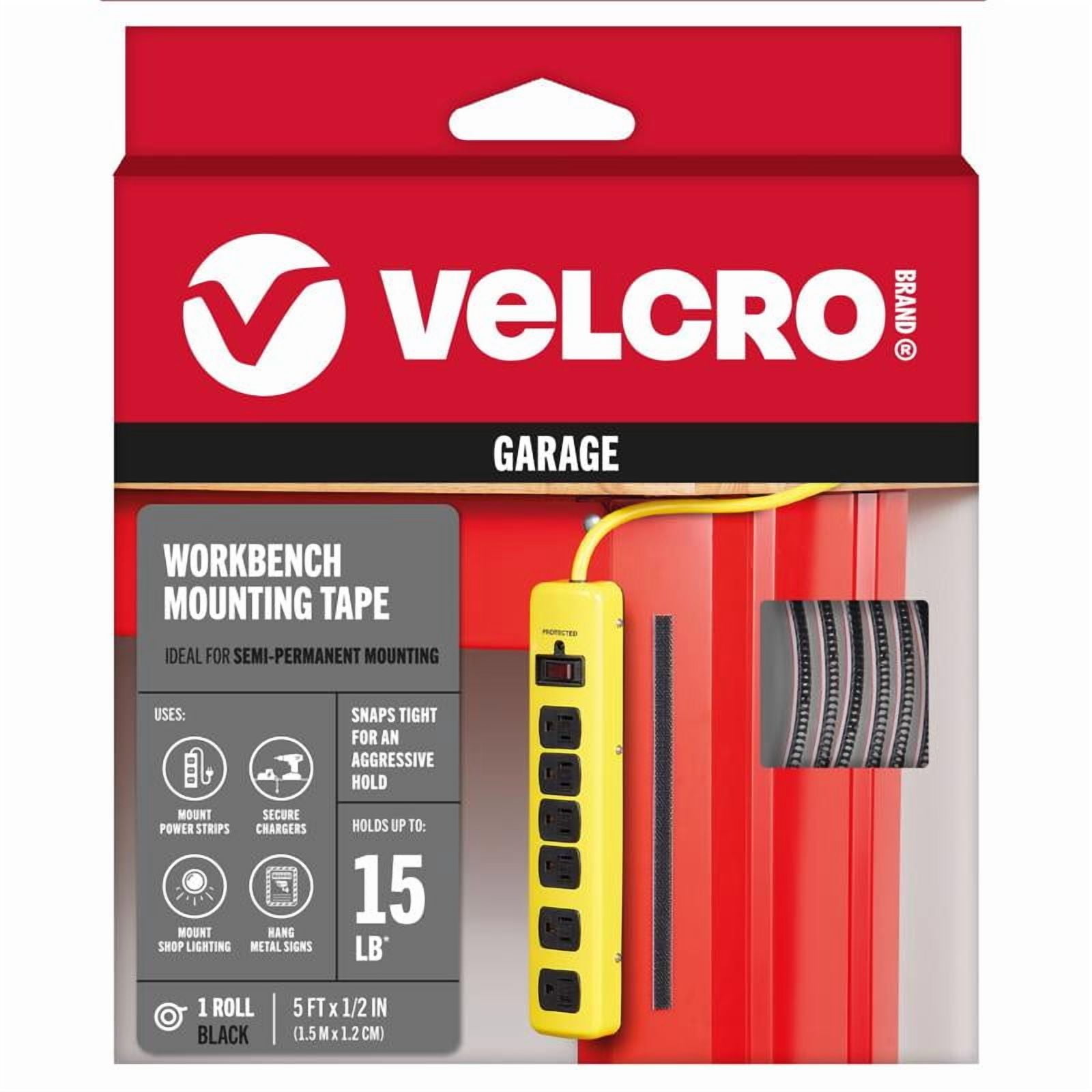 VELCRO Brand Workbench Mounting Tape Large Foam Workbench Mounting Tape ...