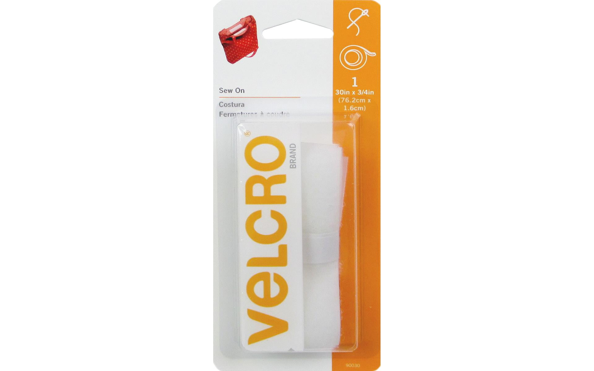 VELCRO® Brand Sew On 30in x 3/4in Roll White - Walmart.com
