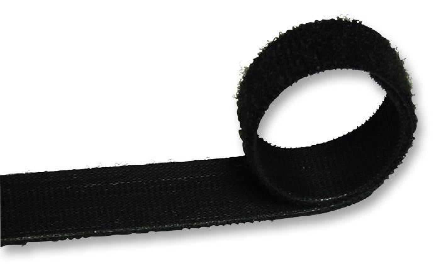 VELCRO - VELCRO® Brand Hook & Loop Fastener - Black 15mm x 25m Reel ...