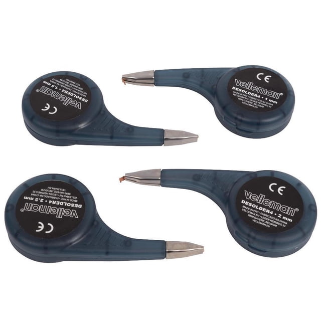 VELLEMAN SA - Desoldering Wick, Pack of 4 - Walmart Business Supplies