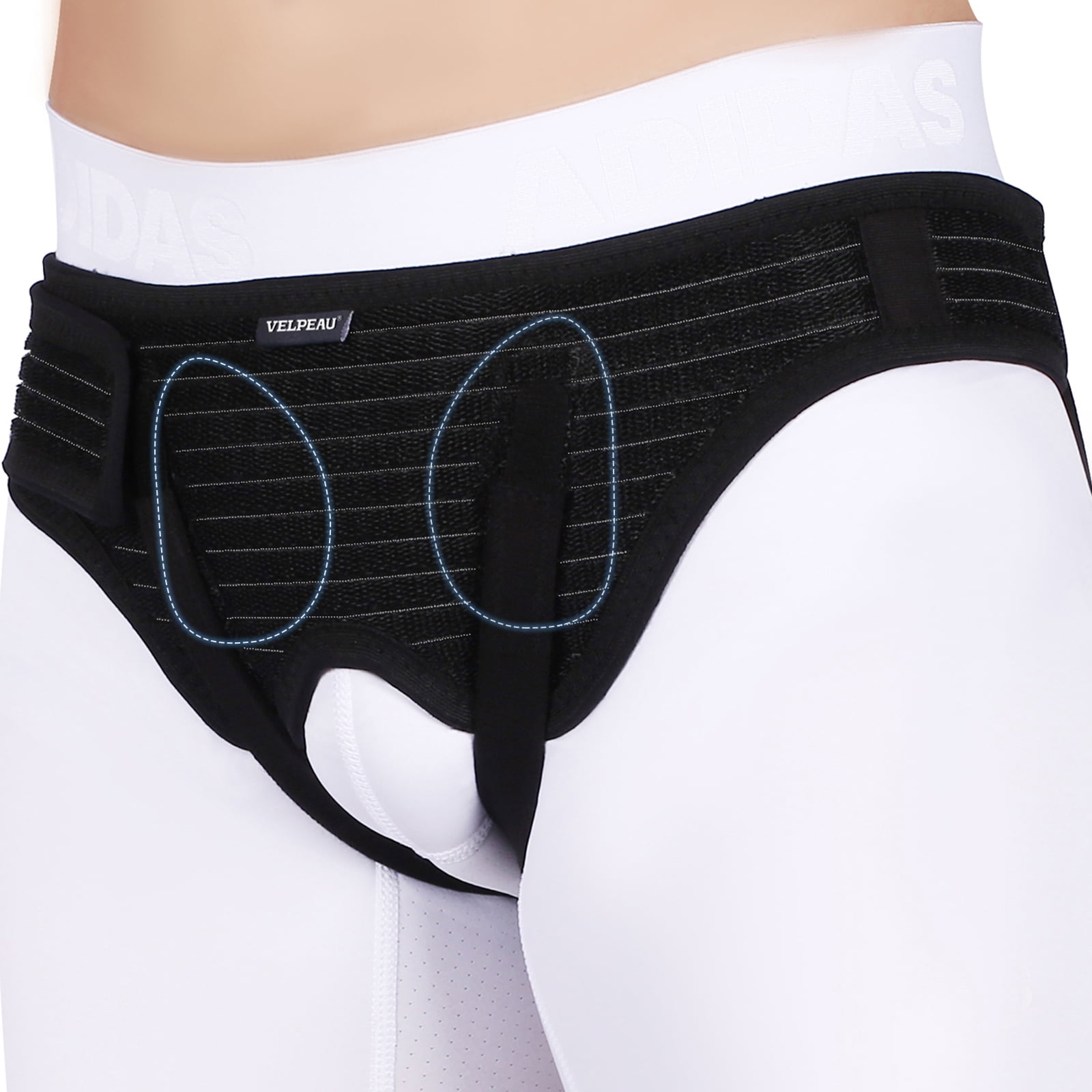 Velpeau Hernia Belt Truss For Singledouble Inguinal Or Sports Hernia Medium