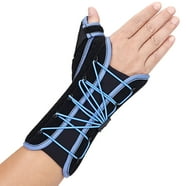 PROCARE ComfortFORM Wrist Splint Aluminum Stay Foam / Lycra Left Hand ...