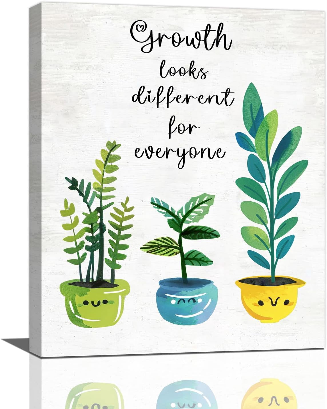 VELVET Mental Health Wall Art Office Growth Mindset Pictures Wall Decor ...