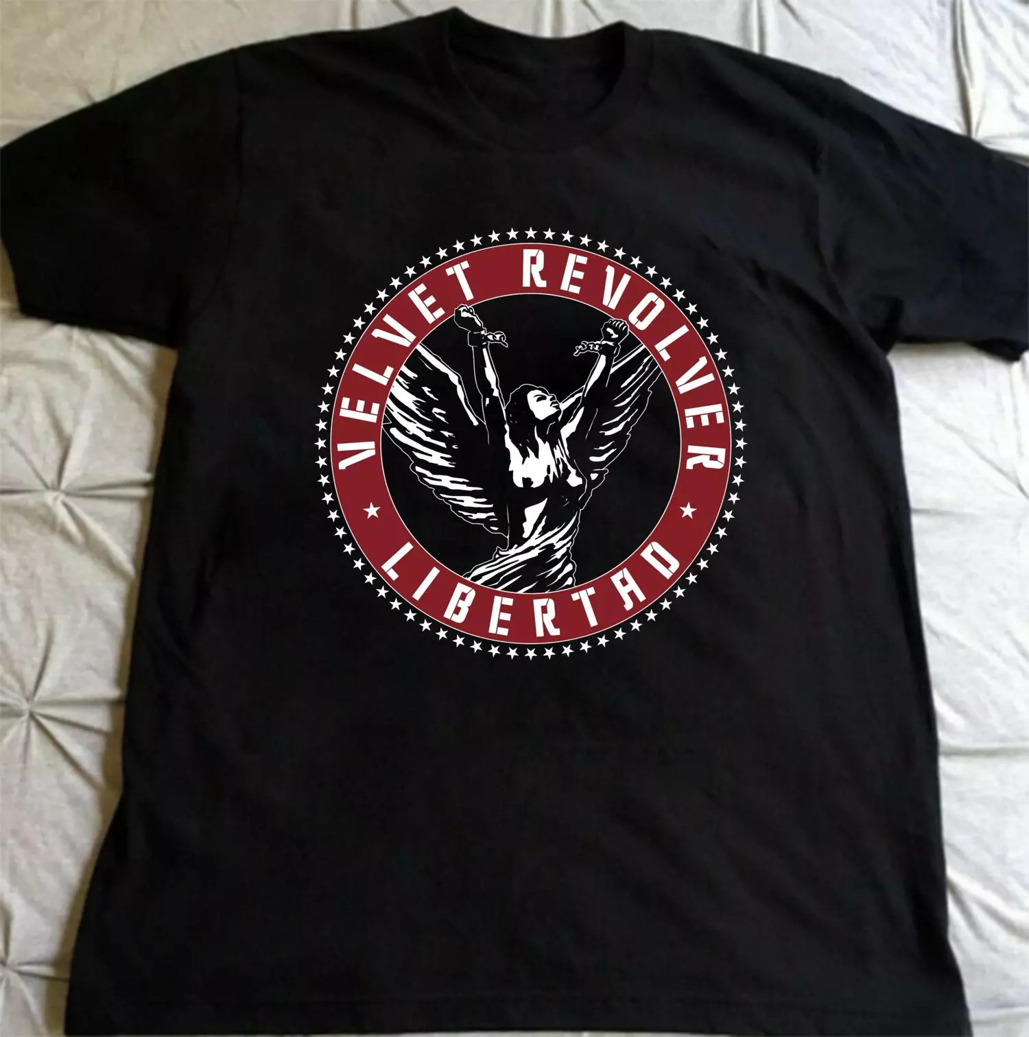 VELVET REVOLVER BAND Flag album cover T Shirt Size S-5XL Cotton DO517 ...