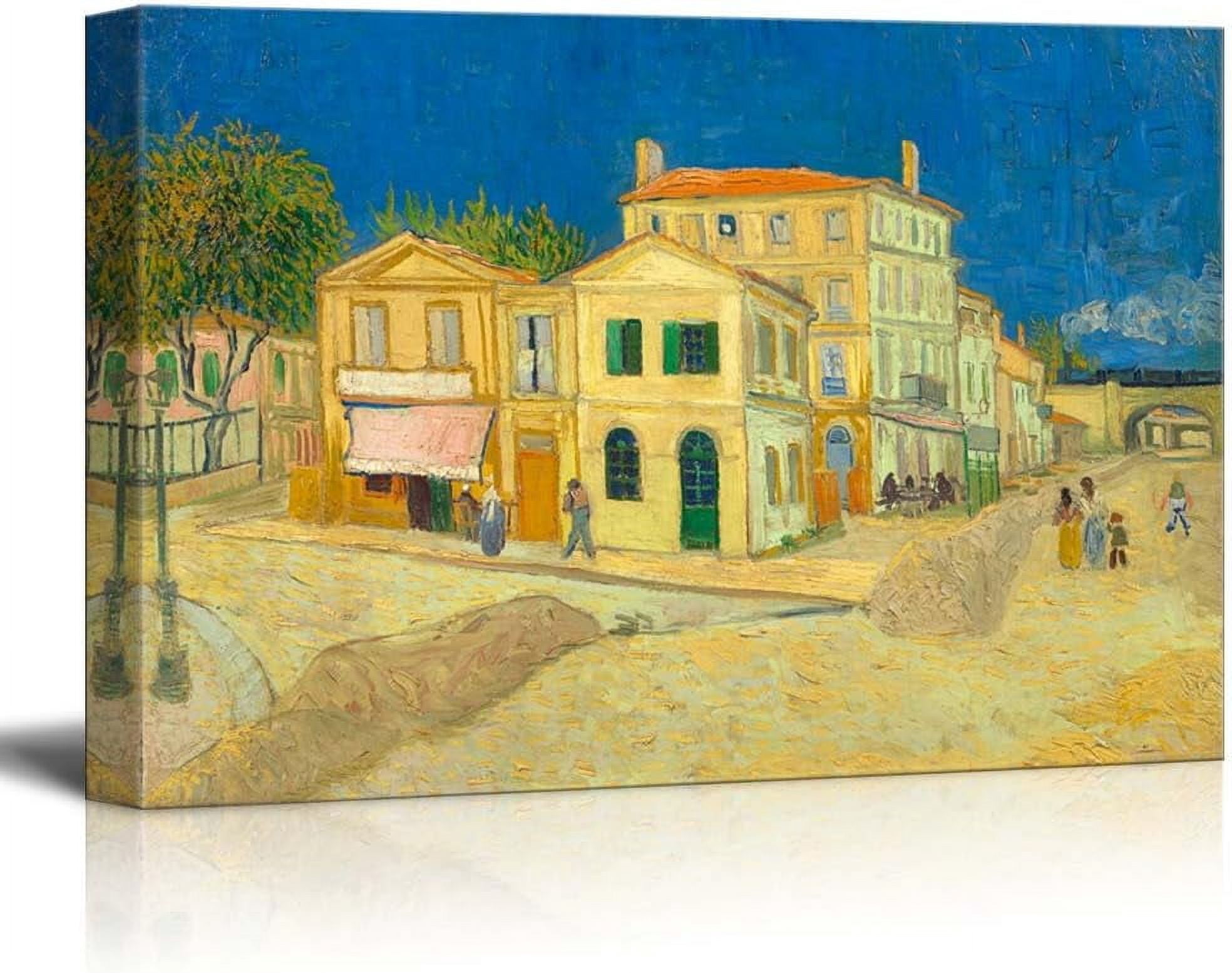 VELVET The House by Van Gogh Giclee Canvas Prts Wrapped Gallery Wall ...