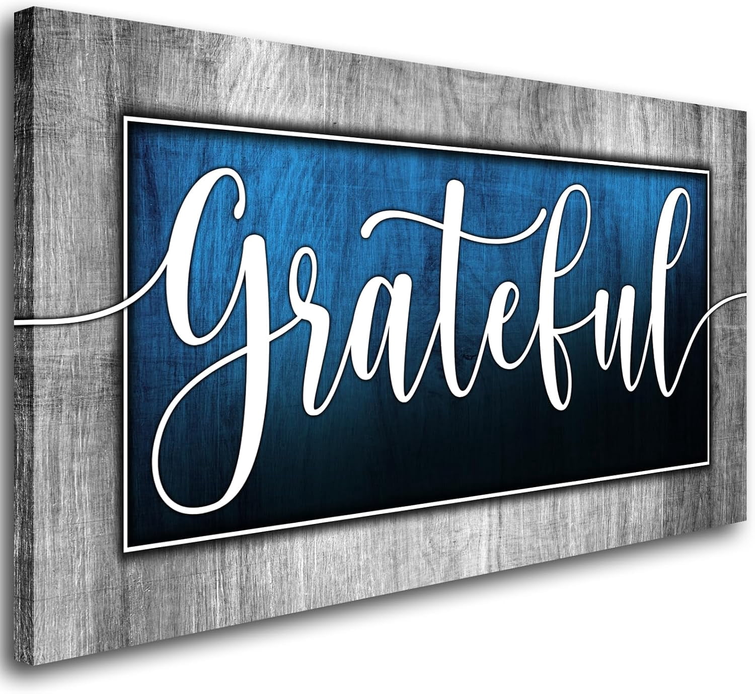 VELVET spirational Quotes Wall Art for Livg Room|Grateful Signs for ...