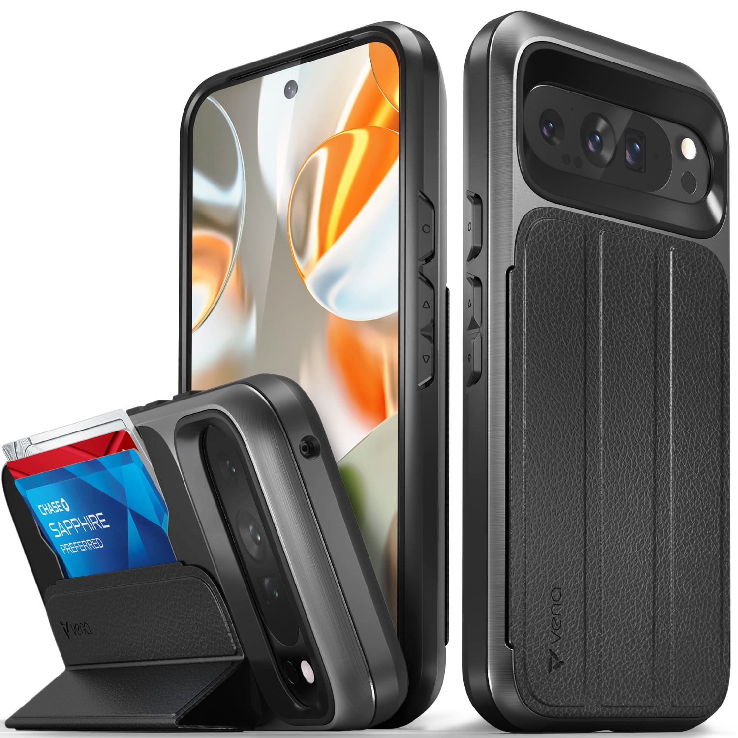 VENA vCommute Wallet Case Compatible with Google Pixel 9 Pro XL (2024 ...