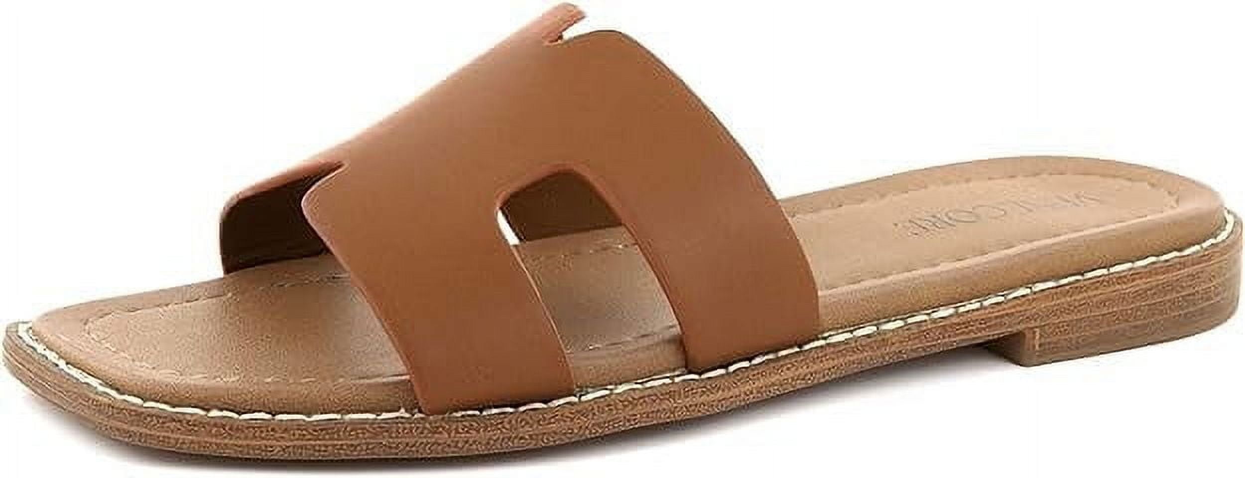 VENECORE Carla 2 Flat Sandals for Women - Comfortable Summer Slide ...