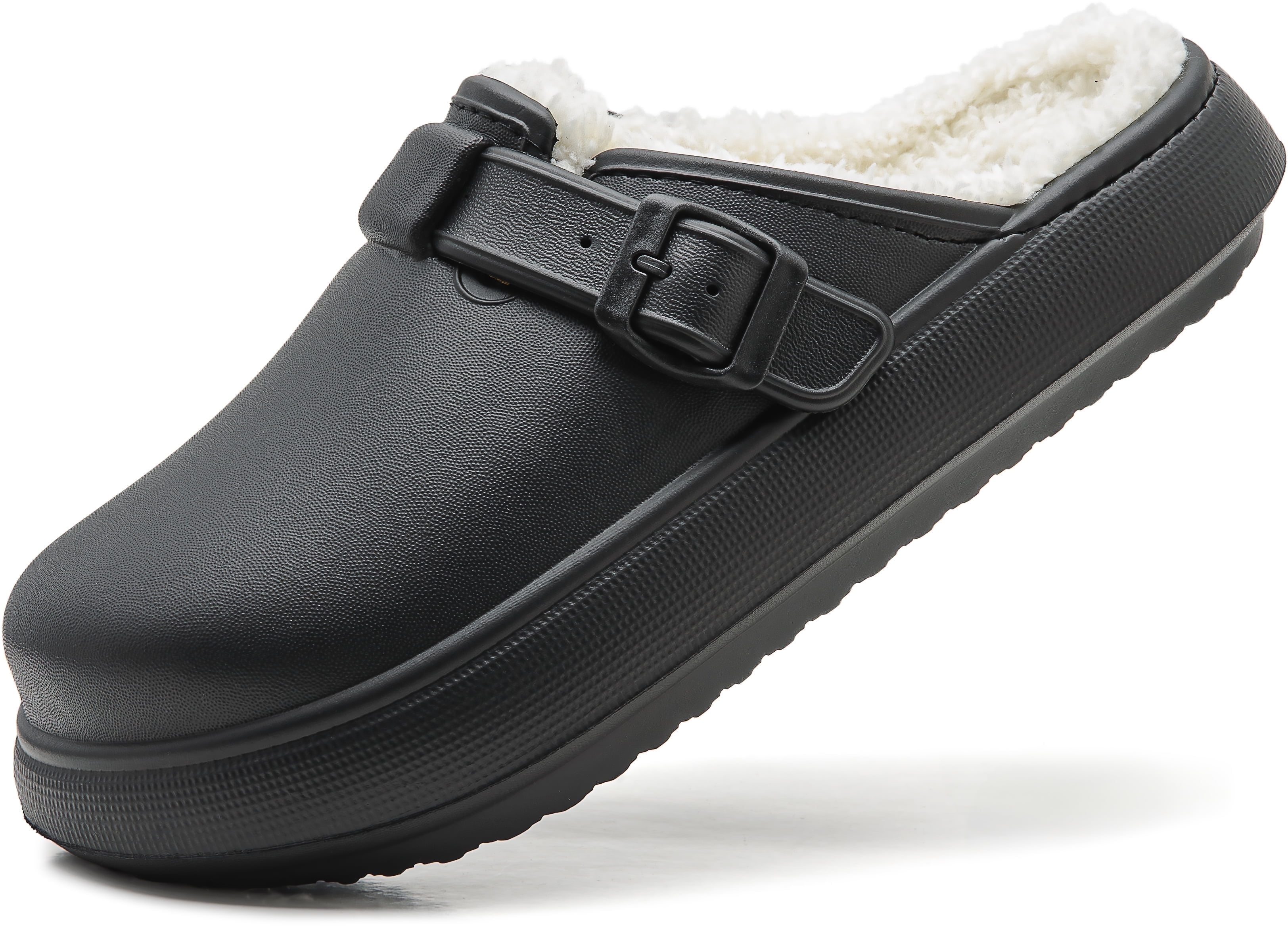 VENECORE Ellis Classic Fur Lined Clogs Waterproof Winter Fuzzy Slippers ...