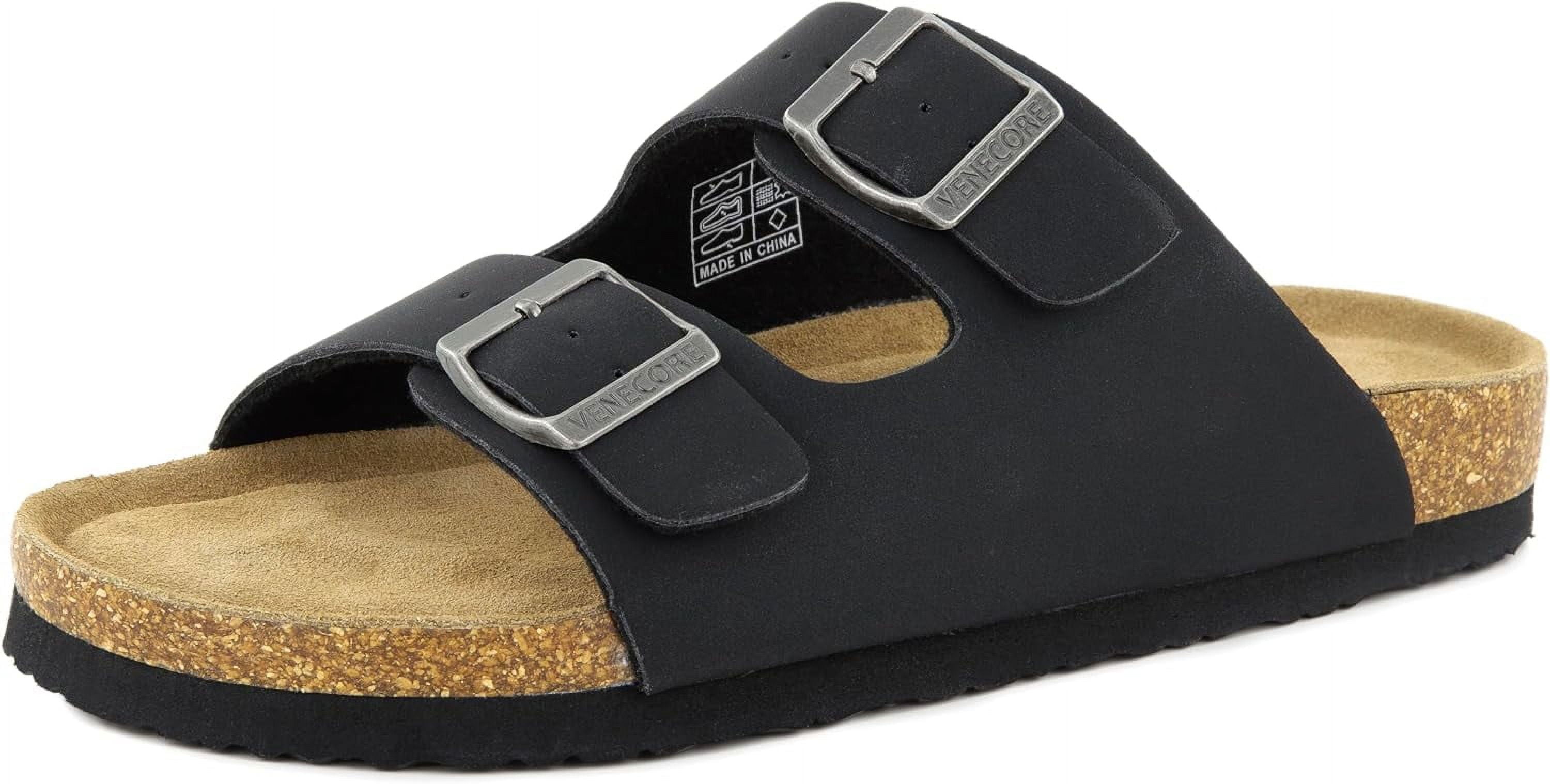 VENECORE Verano Women's Cork Footbed Sandals Summer Comfortable ...