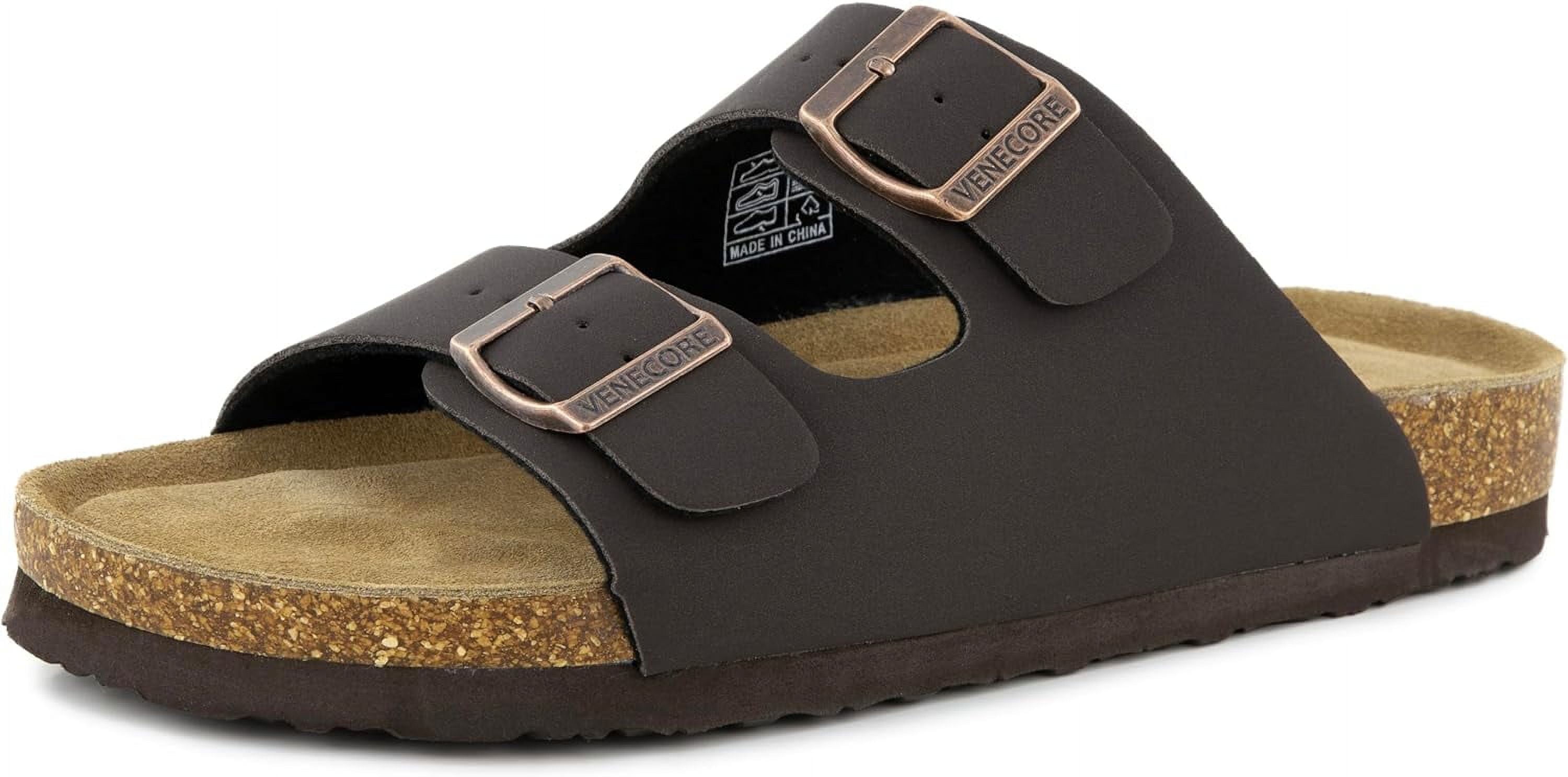 VENECORE Verano Women's Cork Footbed Sandals Summer Comfortable ...