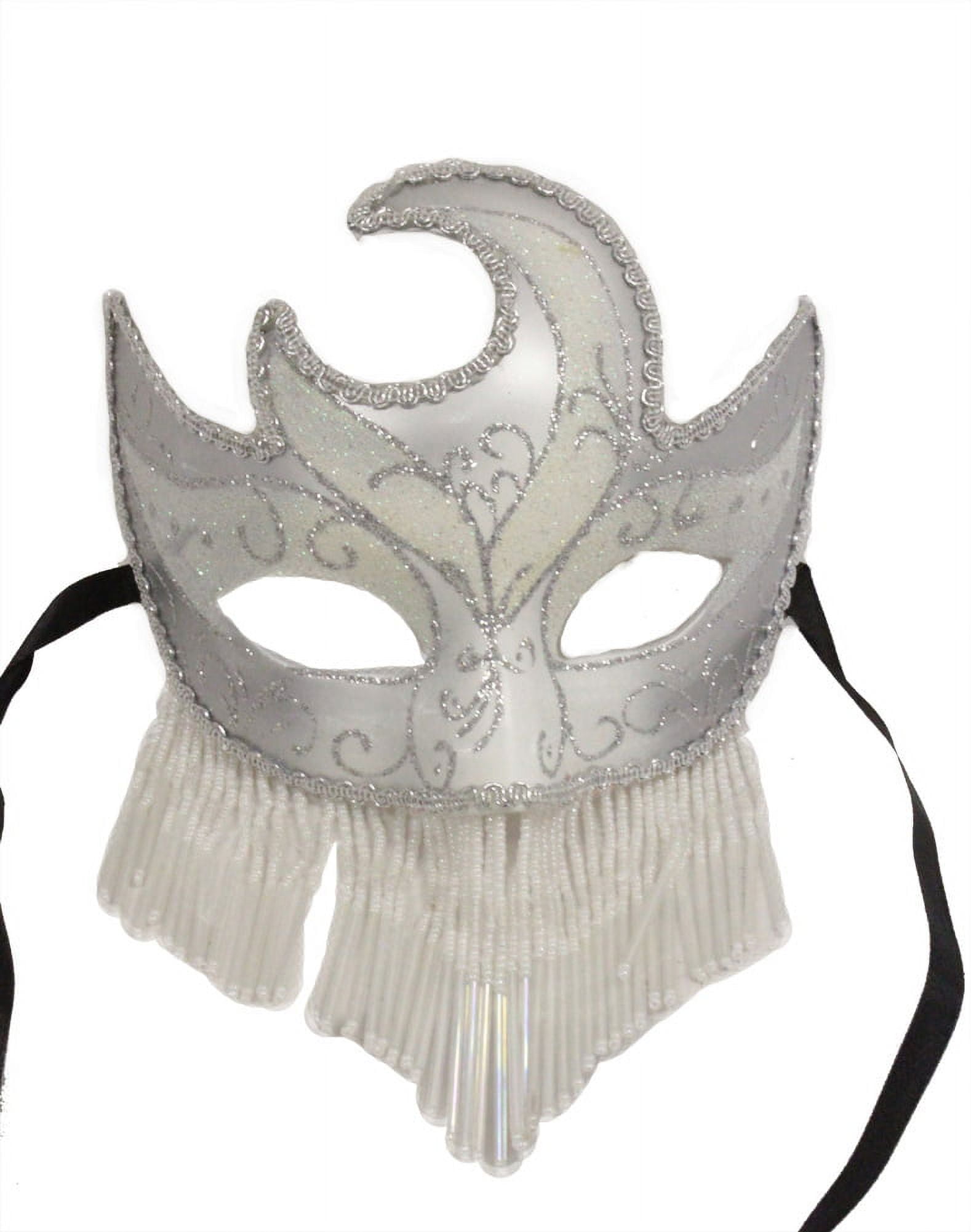 VENETIAN PARTY MASK - Glitter and Beaded - MASQUERADE - Walmart.com