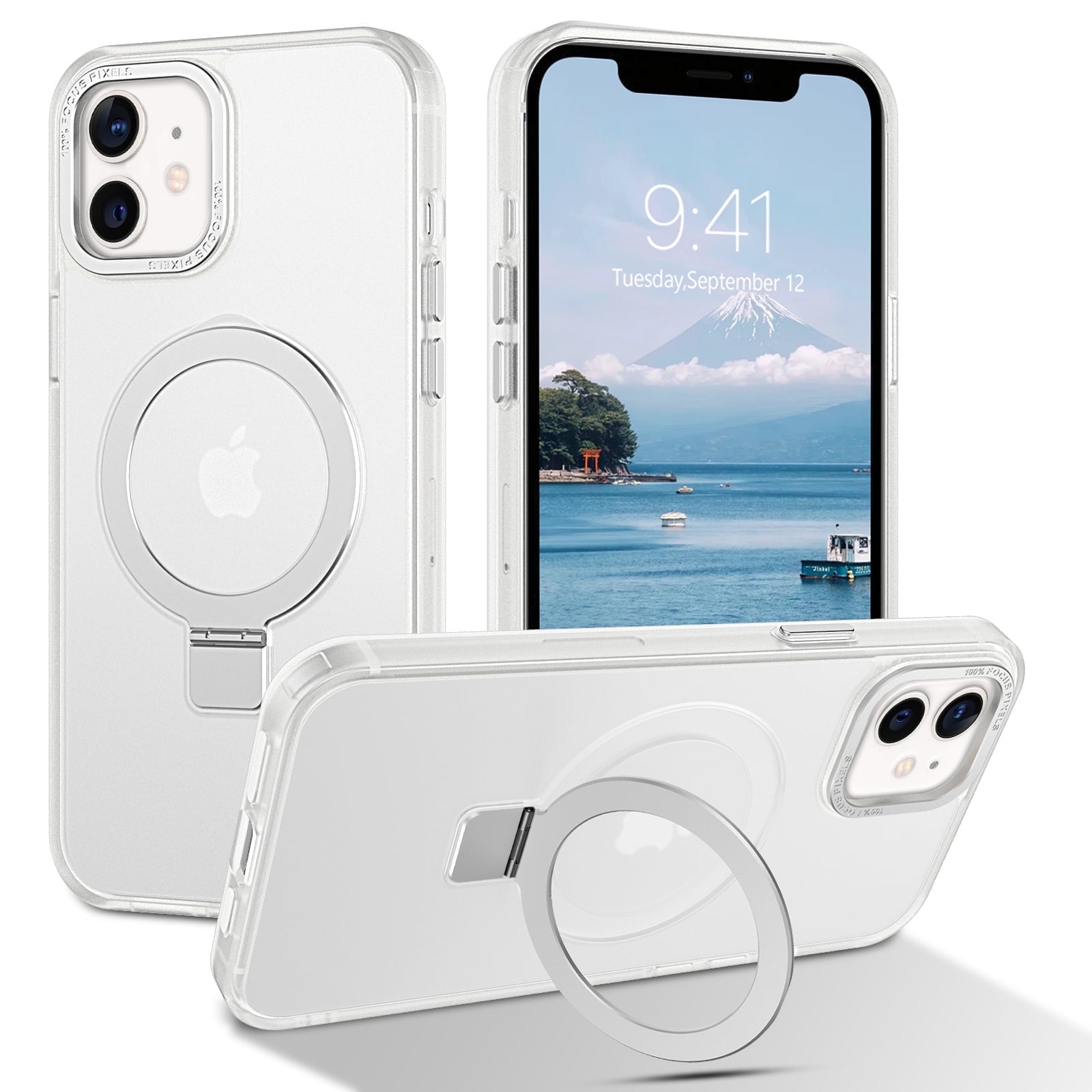 VENINGO Magnetic iPhone 12 Mini Case With Stand ,Compatible with ...