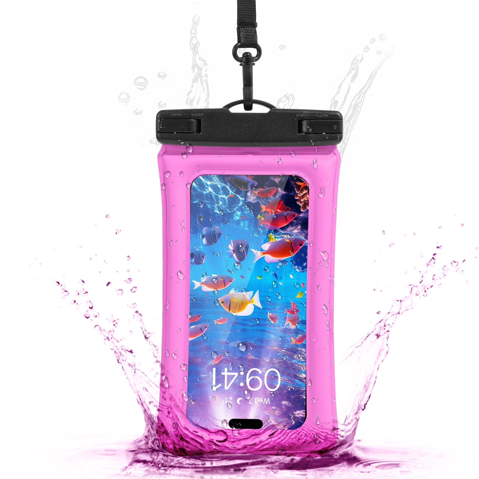 YINLAI Waterproof Phone Pouch,IPX8 Water Proof Cell Phone Dry Bag for ...