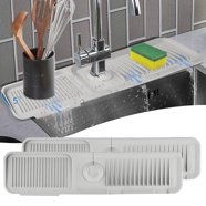 2Pcs Stainless Steel Guard Water Baffle, Commercial, Wall Mount Guard ...