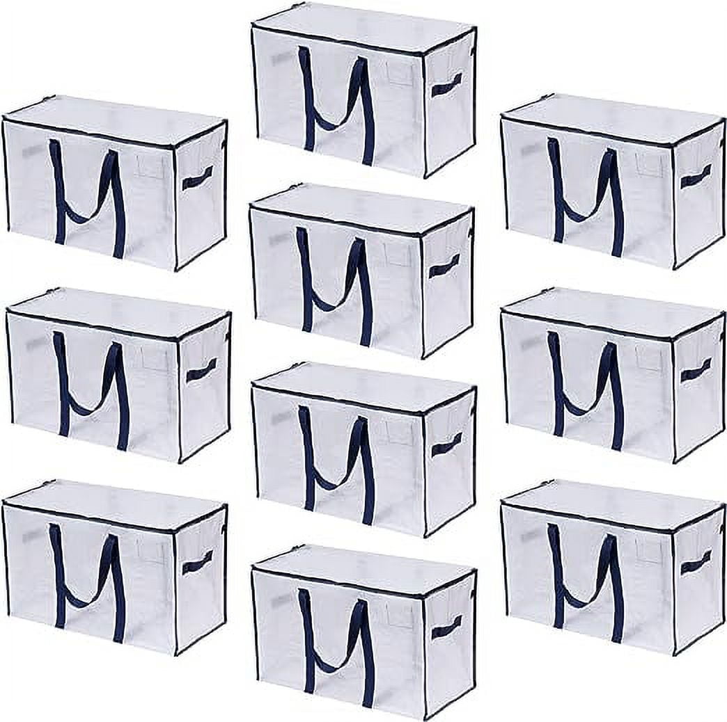 VENO 10 Pack XL Heavy Duty Foldable College Packing Moving Storage ...