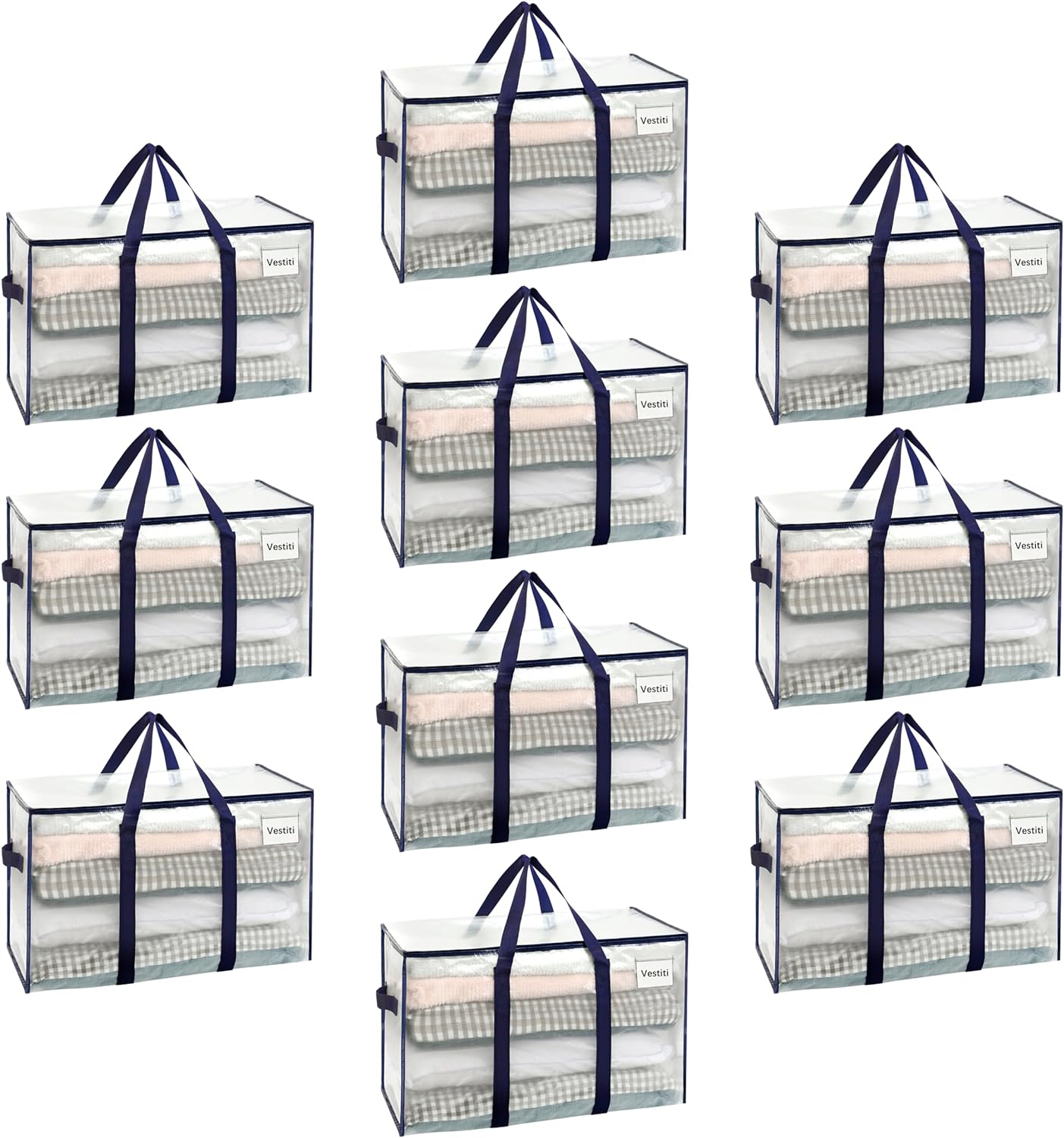 Greenco Clear Foldable Boot Storage Boxes-5 Pack - Walmart.com