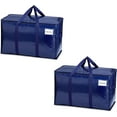 VENO 2 Pack XL Heavy Duty Foldable College Packing Moving Storage ...