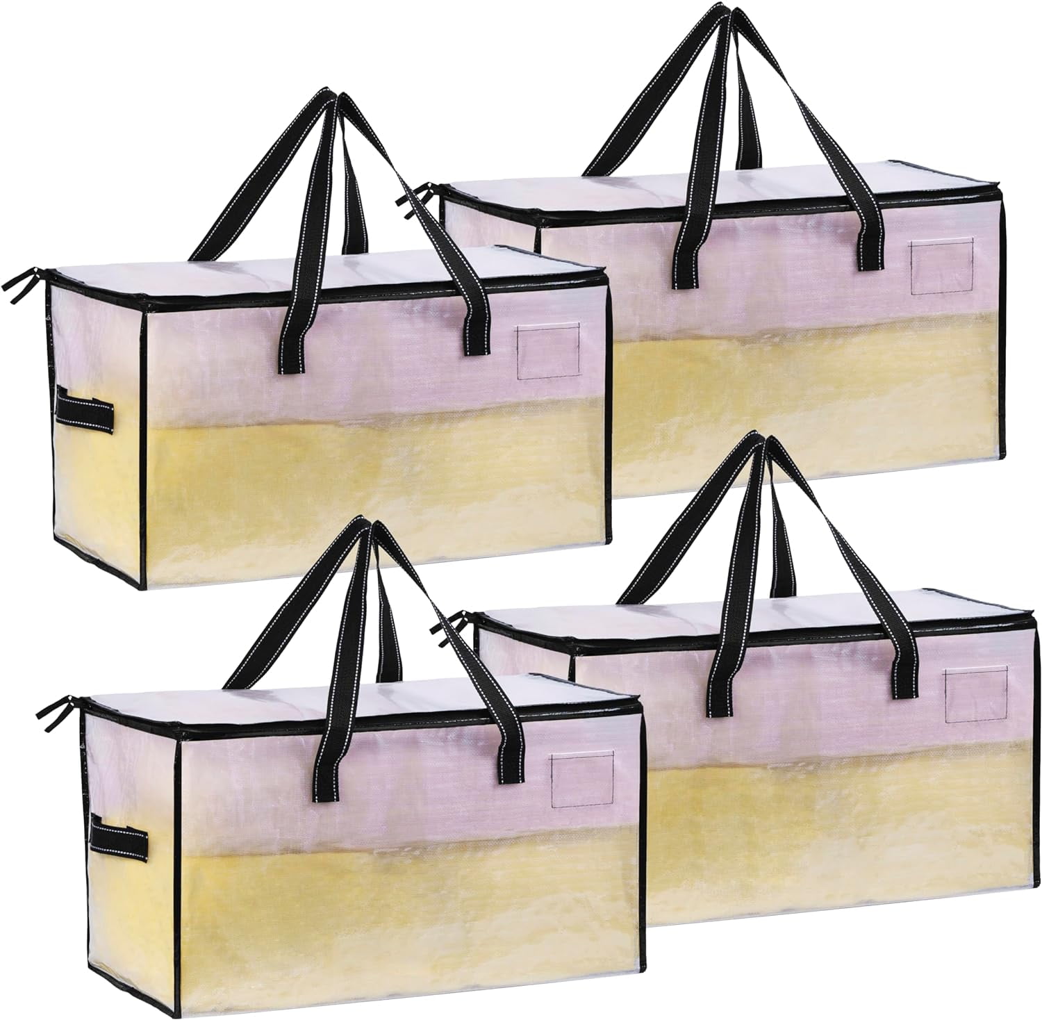 VENO 4 Pack Moving and Storage Bags, Alternative to Moving Boxes with ...