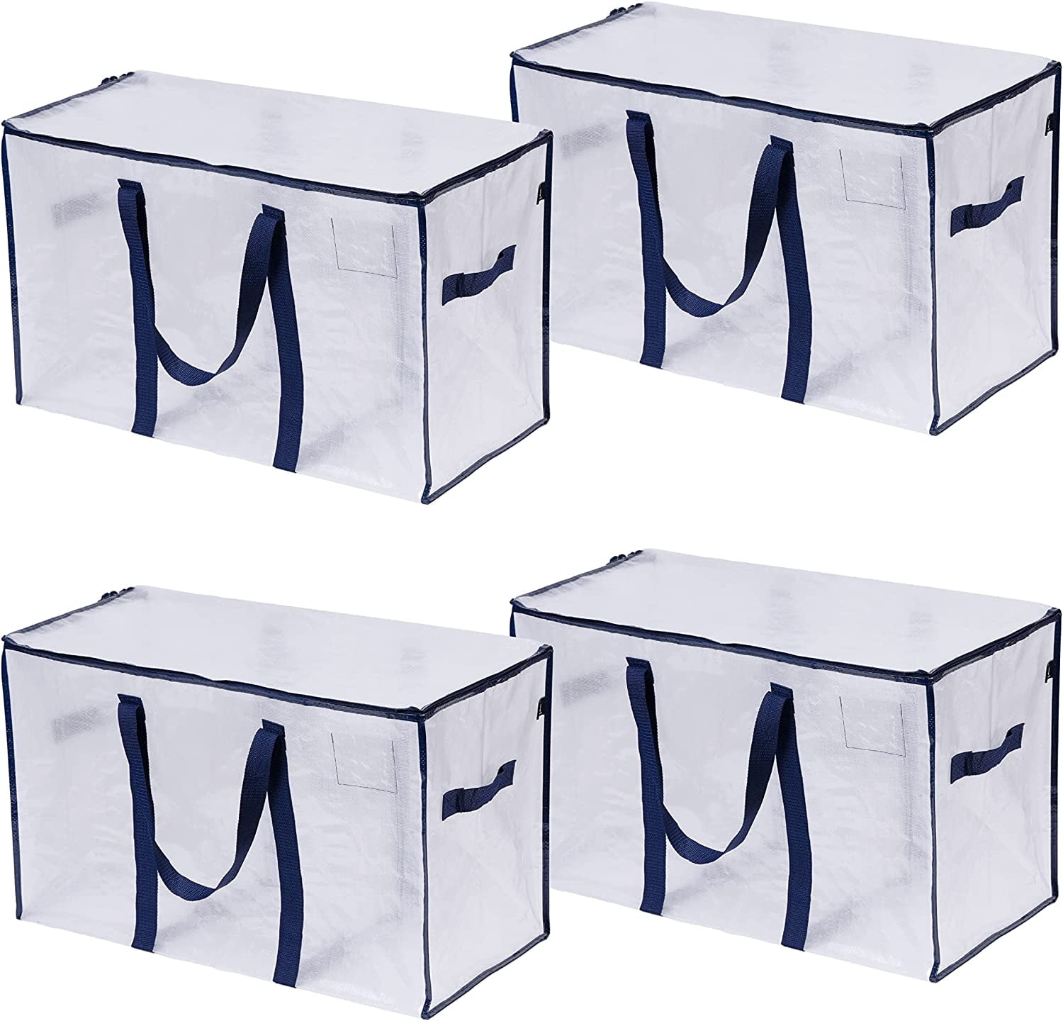 VENO 4 Pack XL Heavy Duty Foldable College Packing Moving Storage ...