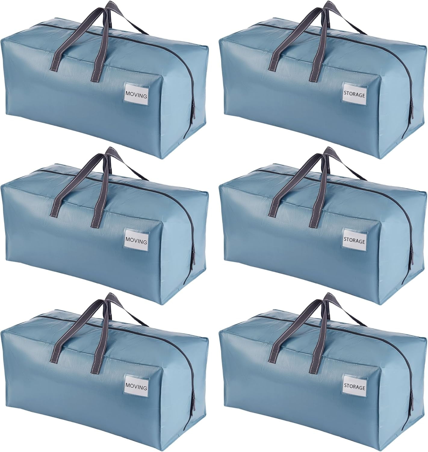 VENO 6 Pack Moving Bags w/Backpack Straps, Moving Supplies, Moving ...