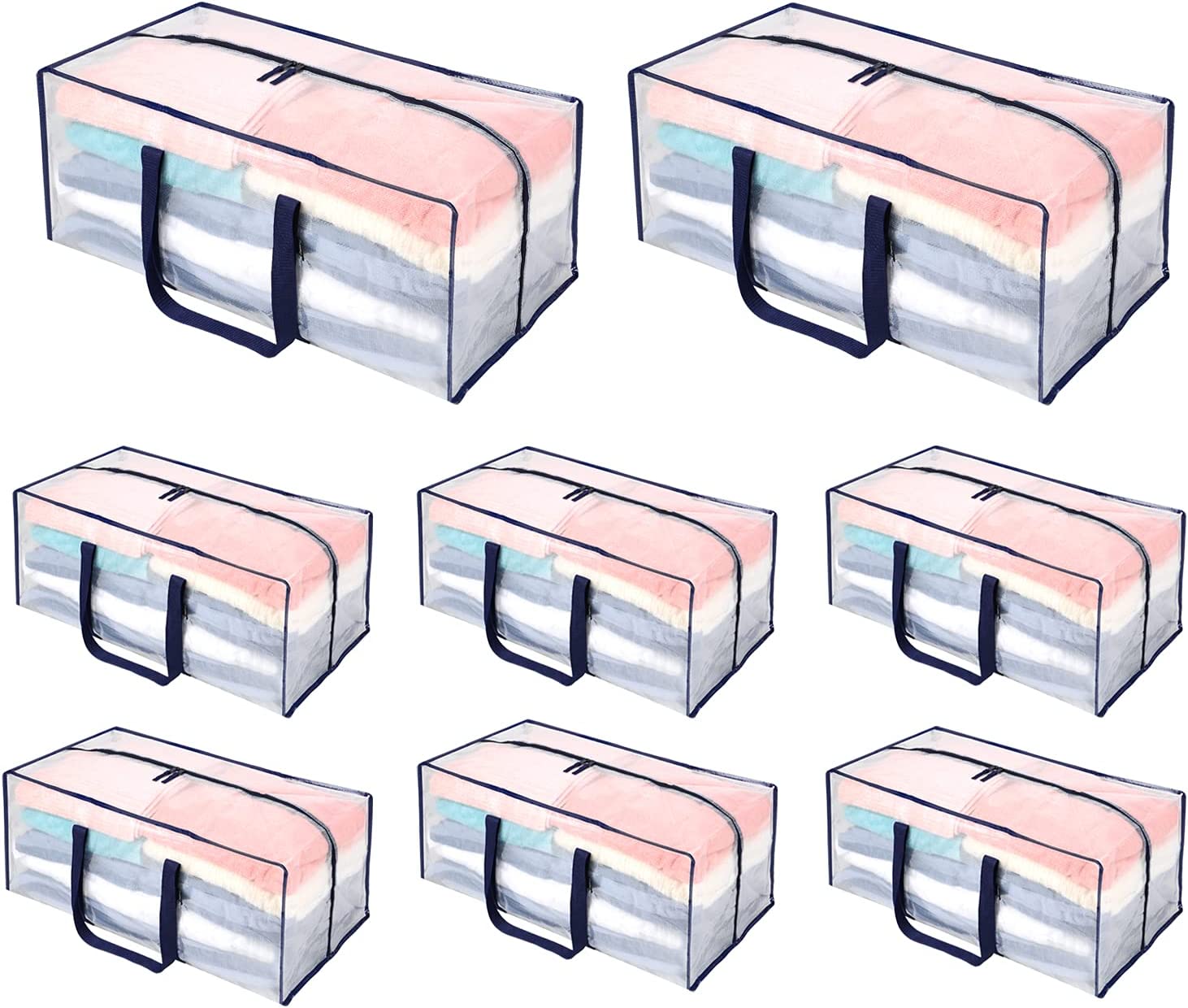 TERGAYEE Moving Bags,Heavy Duty Moving Boxes,Storage Bag with Zipper ...