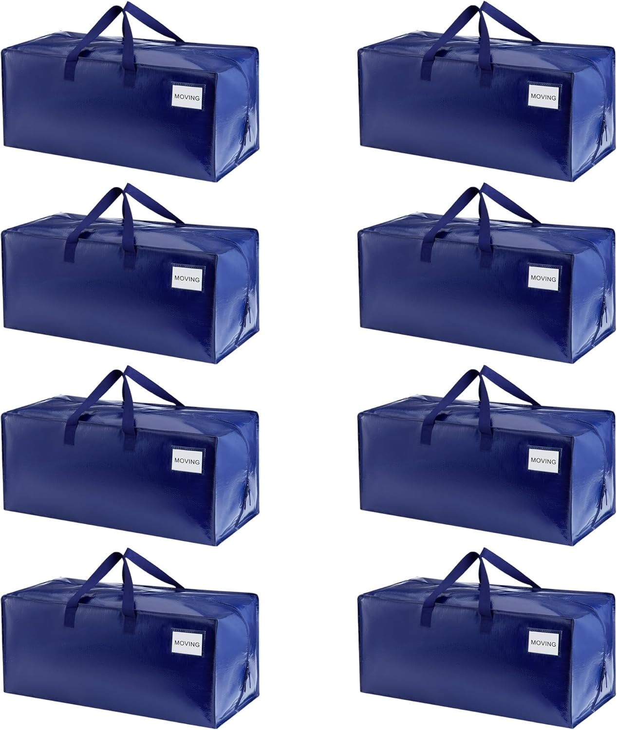 VENO Heavy Duty XL Moving Bag with Zippers, Backpack Straps, Perfect ...