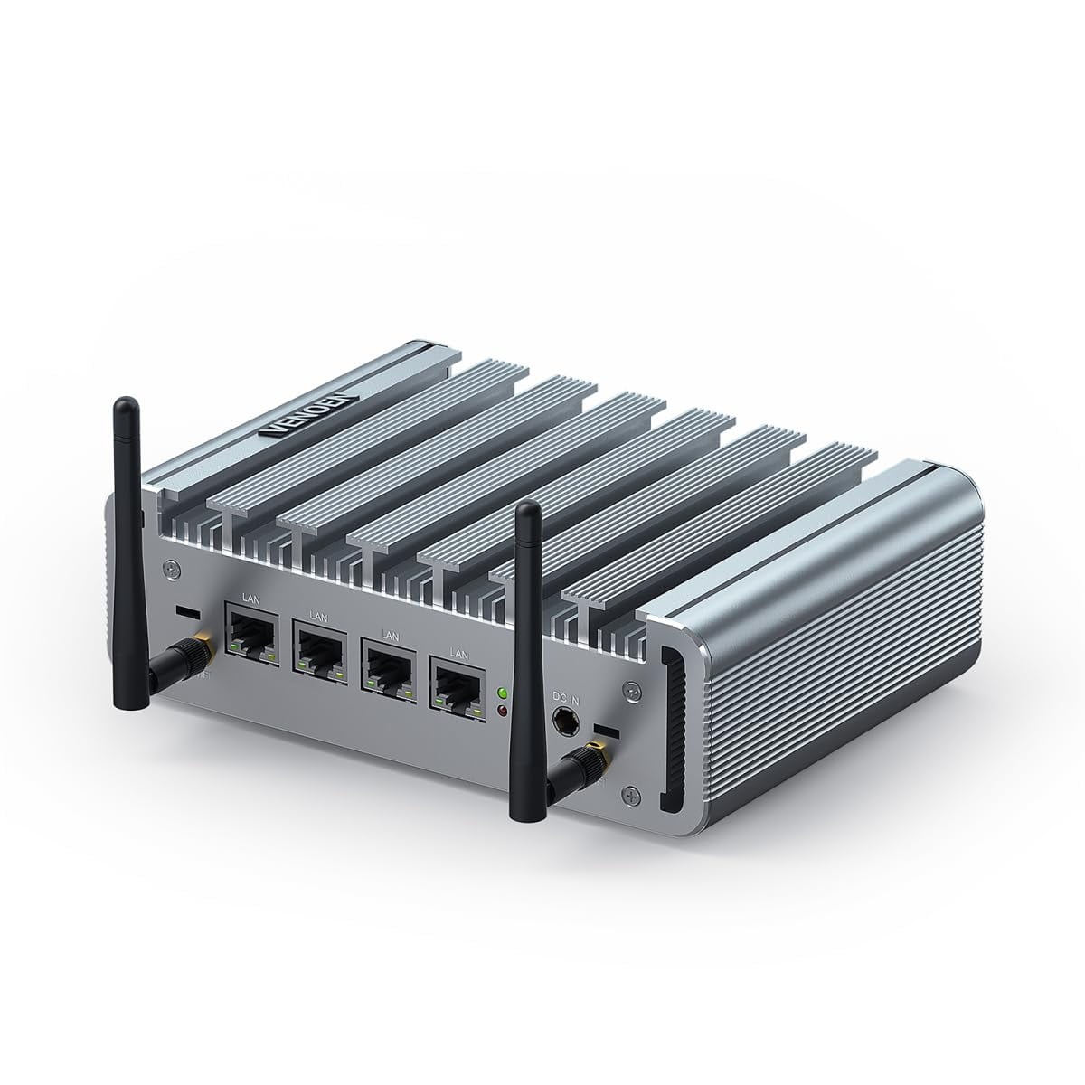 VENOEN Firewall Mini PC with 4 x 2.5Gbe LAN, Firewall Micro Appliance Firewall Gateway Router ...