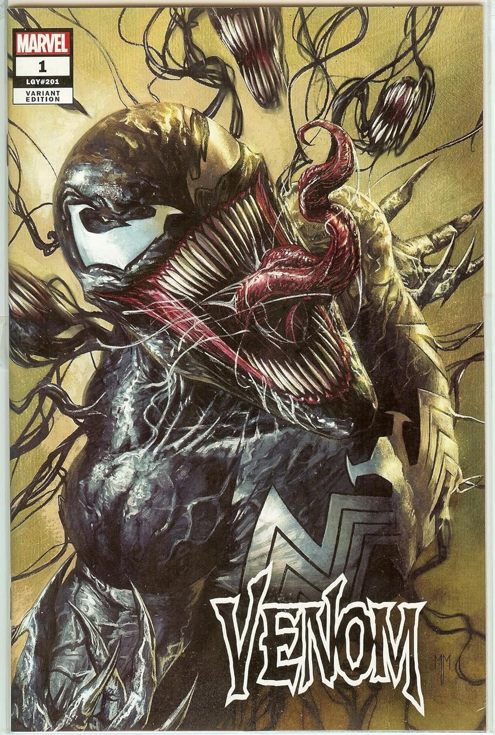 VENOM #1 MARCO MASTRAZZO EXCLUSIVE TRADE DRESS VARIANT 2021 COMIC BOOK ...
