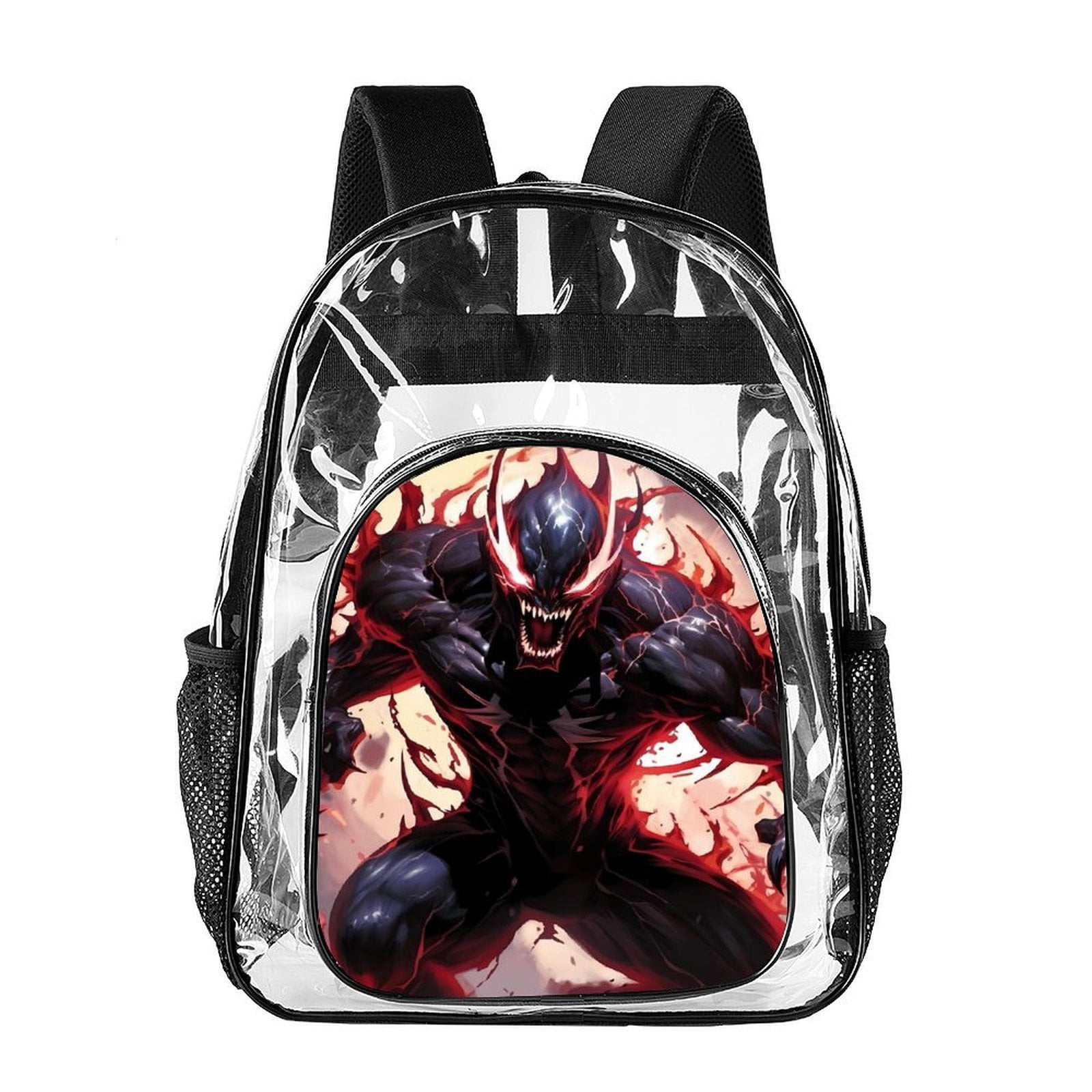 VENOM Cute Clear Backpack for Mens/Women Gifts Heavy Duty - PVC ...
