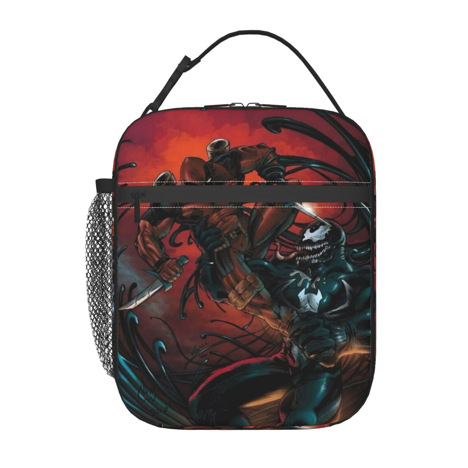 VENOM Lunch Bag Cartoon Portable Lunch Box Bento Box for Work Office ...