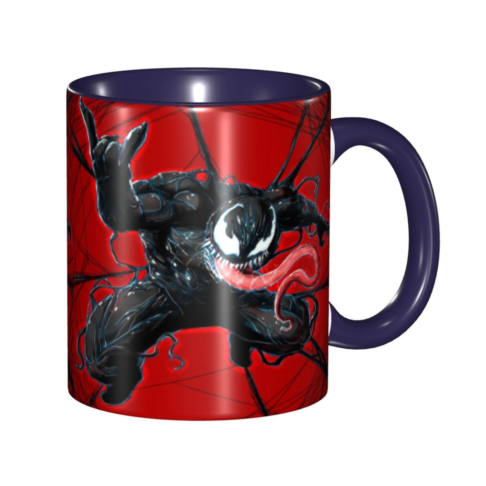 VENOM Mug Cartoon Coffee Ceramic Anime Cup with Handle for Home Office ...