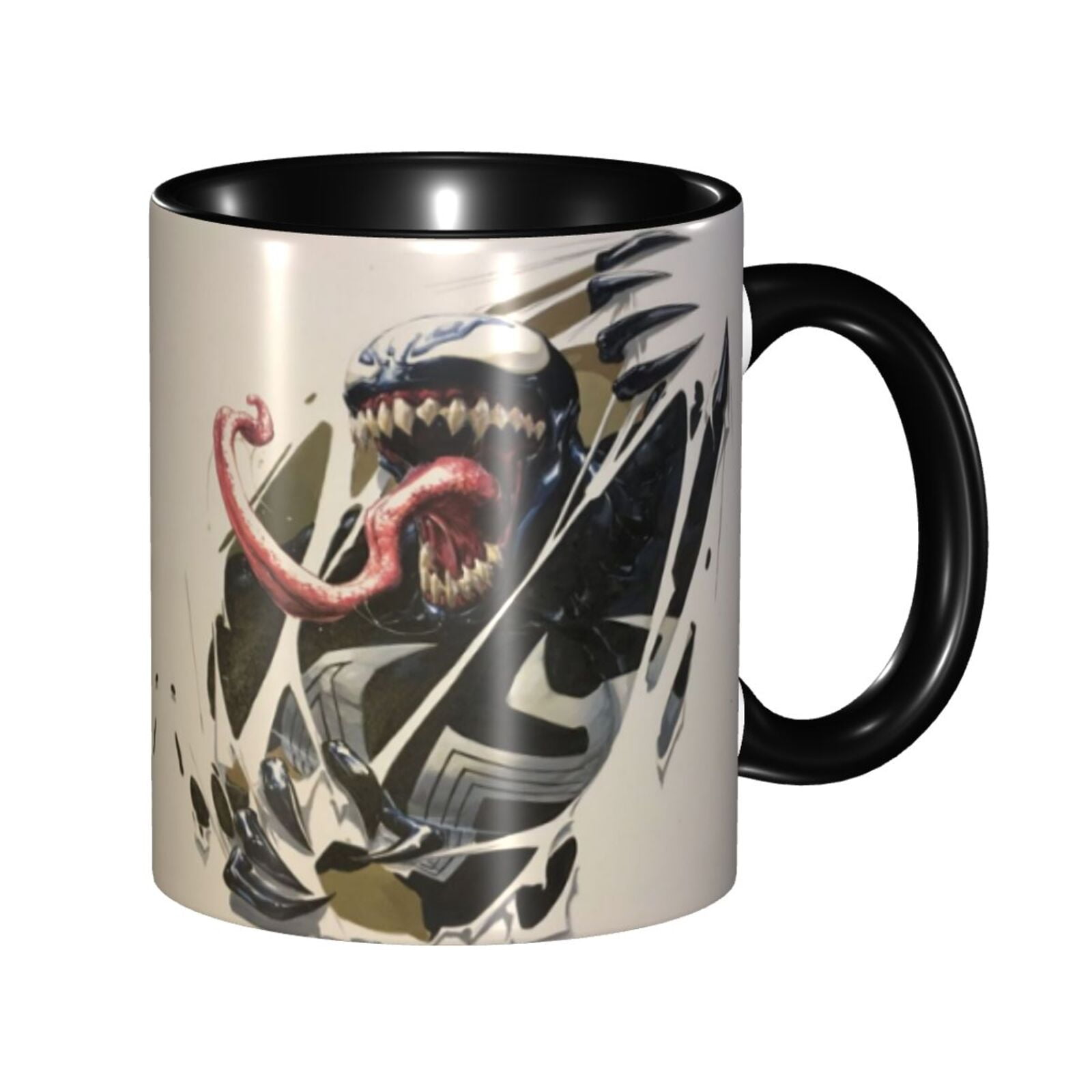 VENOM Mug Cartoon Coffee Ceramic Anime Cup with Handle for Home Office ...