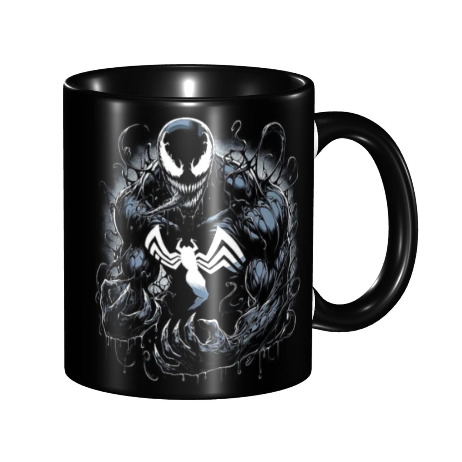 VENOM Mug Cartoon Coffee Ceramic Anime Cup with Handle for Home Office ...